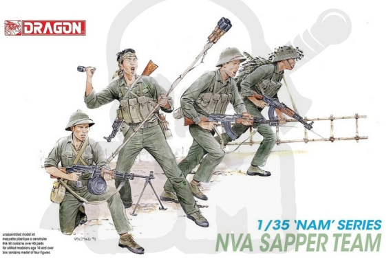 Battle-Models > 1:35 NVA Sapper Team